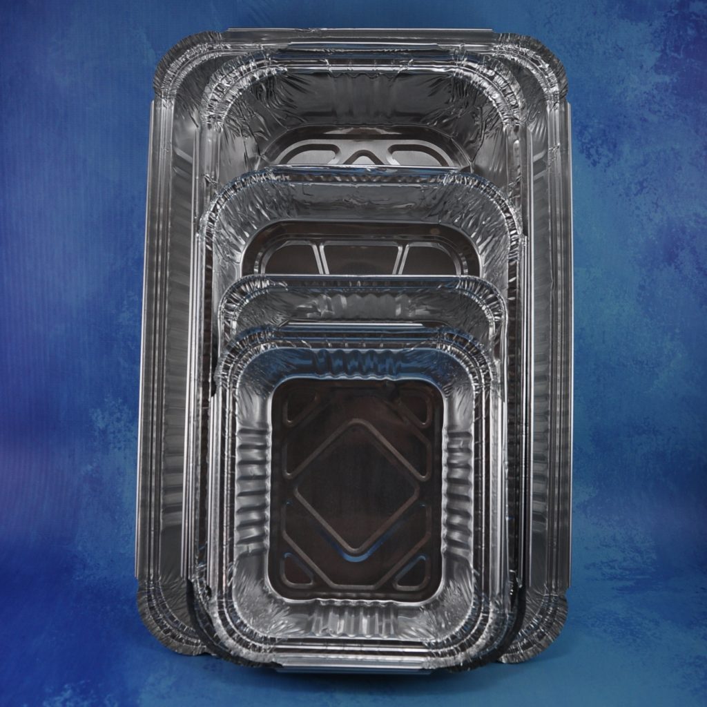 BANDEJAS DE ALUMINIO RECTANGULARES – Envases Carlos Paz