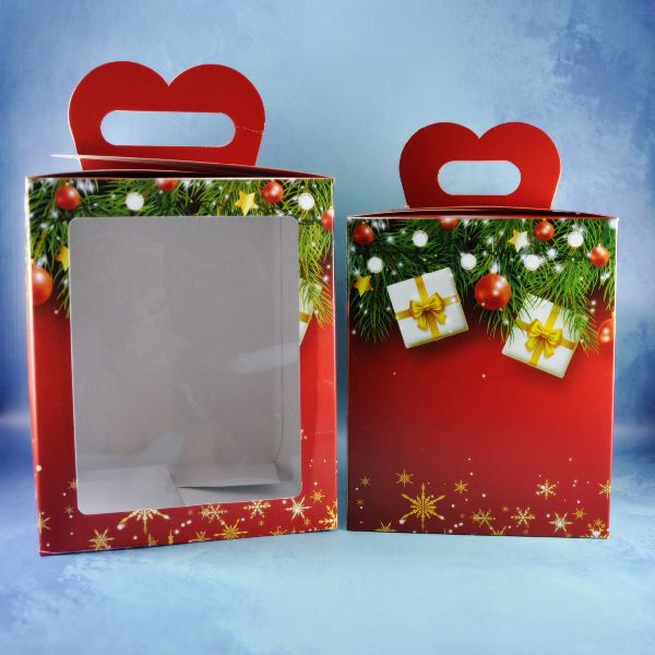 CAJAS PAN DULCE CON VISOR ROJA GRANDE – Envases Carlos Paz